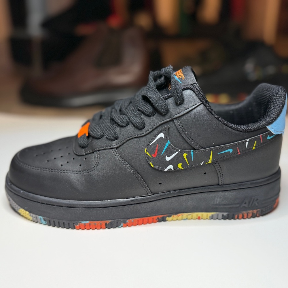 Nike Air Force 1 Low Multicolor Block Men Size 8 - Gem